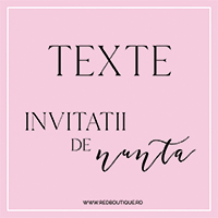 Invitatii Nunta by RedBoutique